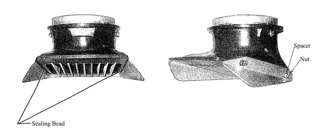 PARTS :: Jet Pump Parts :: Medium water intake fin kit - Black River Boats