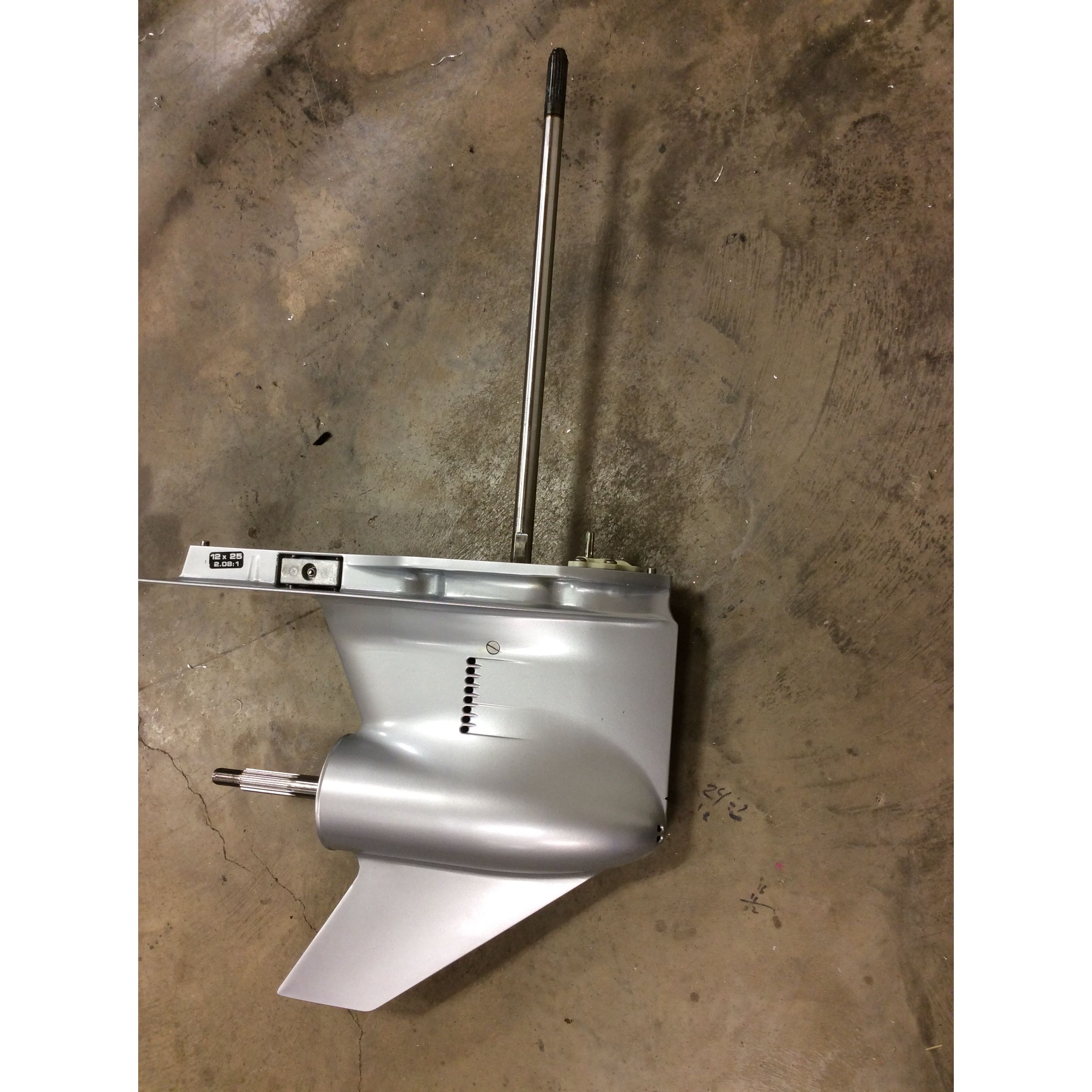 PARTS :: Mercury :: 150 Pro XS Gearcase 4-stroke - Black River Boats