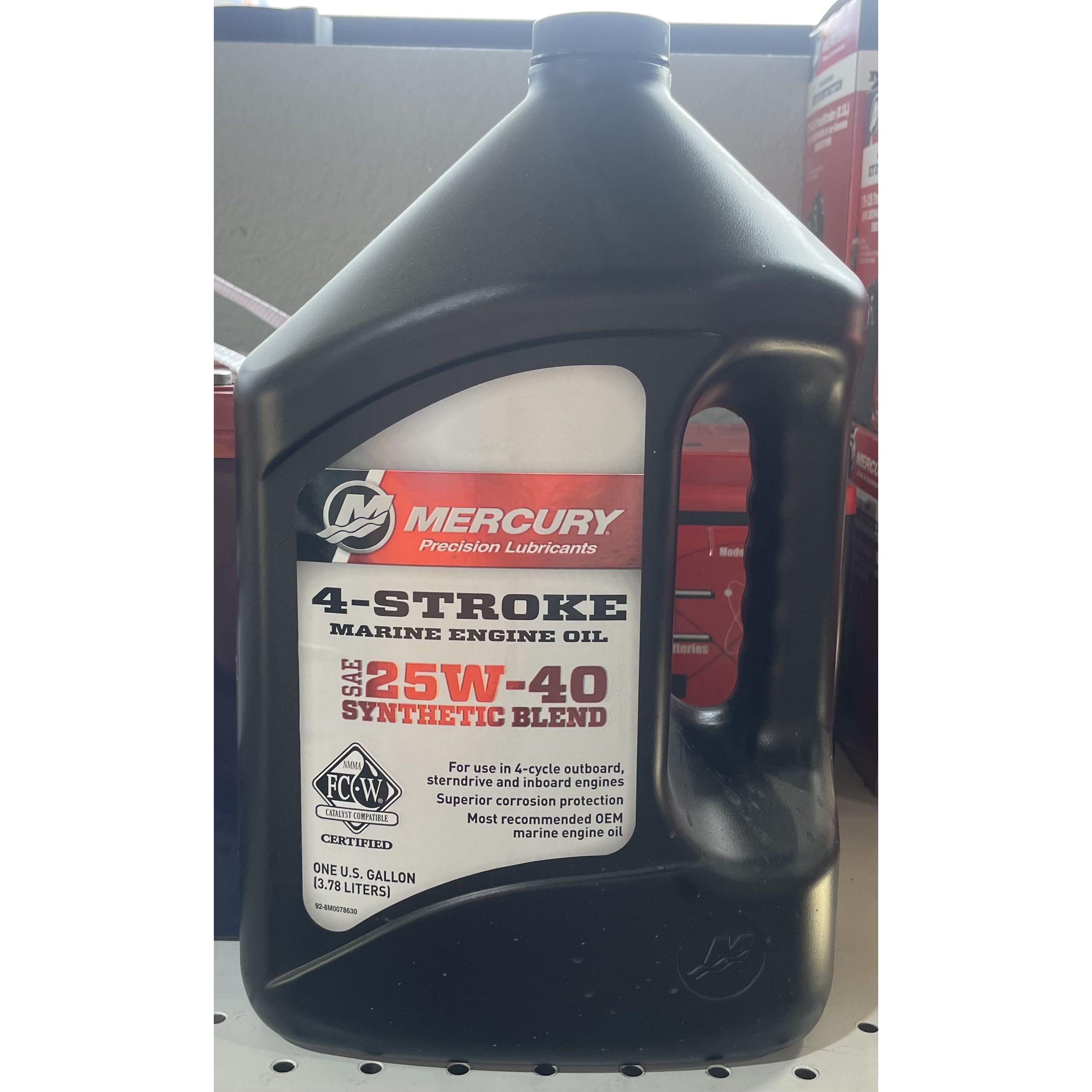 PARTS :: LUBRICATION & FILTERS :: Oils :: 4-Stroke 25W-40 SAE Synthetic ...