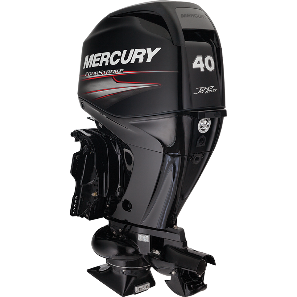 MOTORS :: New Mercury 40 Jet - Black River Boats